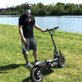 Blaze 2000 watt 48v Brushless Electric Motor Scooter. 40 mph, 35 miles ...