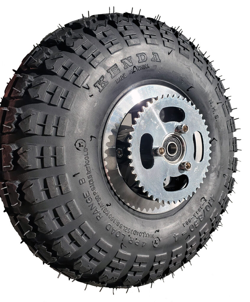 Complete Rear Rim Assembly 1000 Watt and 1200 Watt – Blaze Scooters